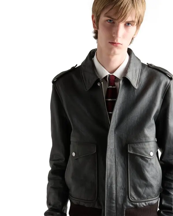 Prada Nappa Leather Jacket
