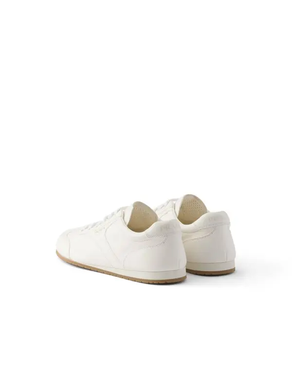 Prada Nappa Leather Sneakers - Ivory