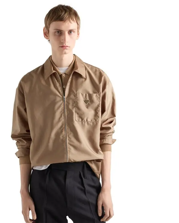 Prada Re-nylon Zipper Shirt