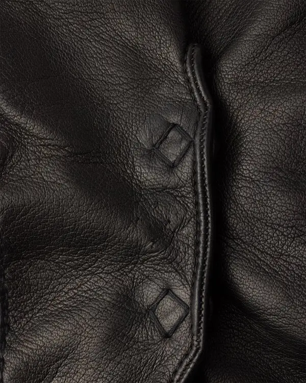 Prada Long Nappa Leather Gloves - Black