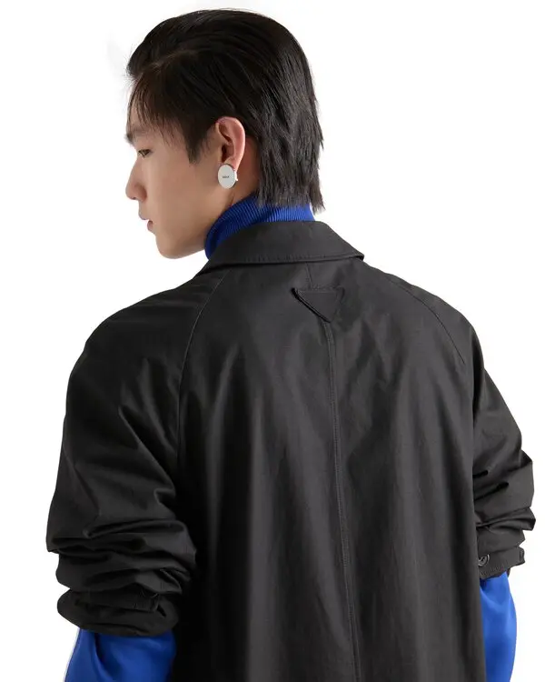 Prada Cotton Coat - Black