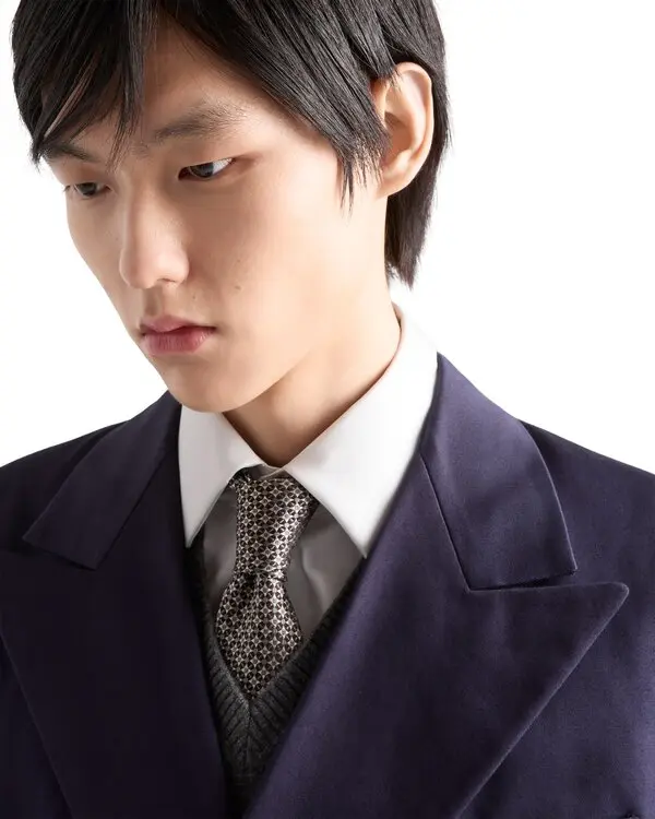 Prada Silk Neck Tie