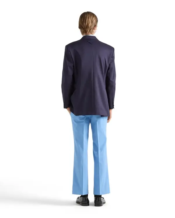 Prada Double-breasted Cotton Jacket