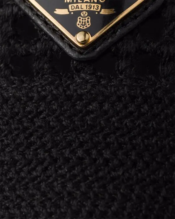 Prada Crochet Ballerinas