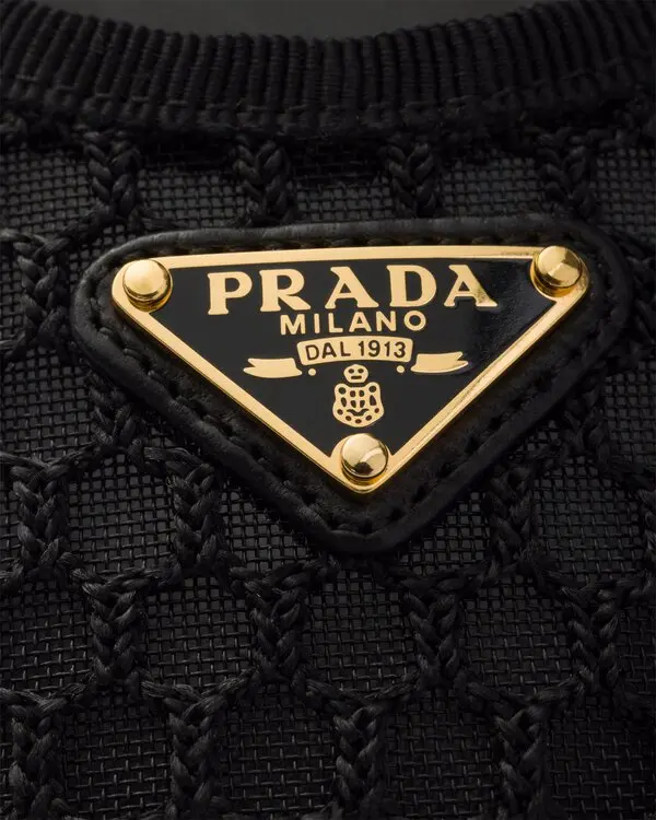 Prada Low Heel Mesh Ballerinas