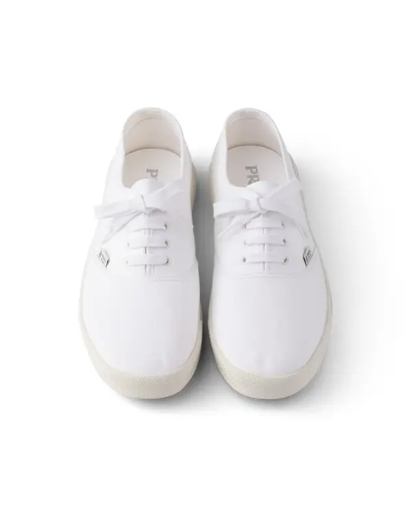 Prada Drill Fabric Sneakers