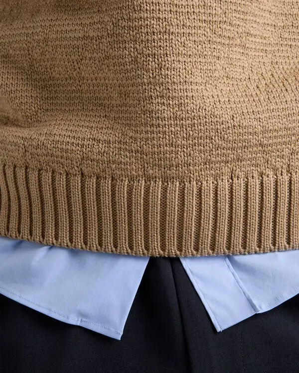Prada Short-sleeve Wool Sweater