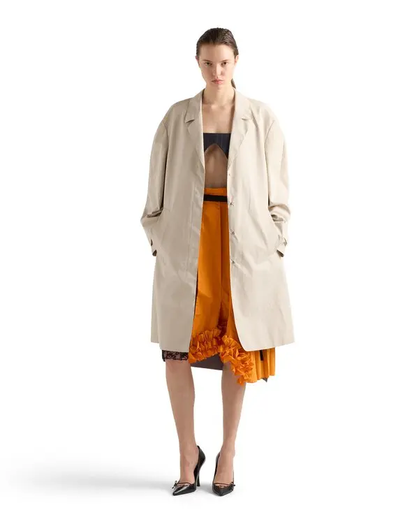 Prada Poplin Coat