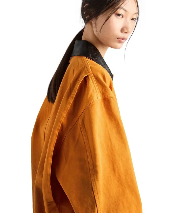 Prada Canvas Jacket - Orange