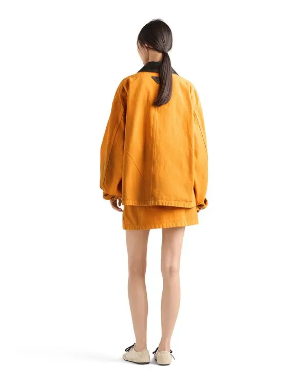 Prada Canvas Jacket - Orange