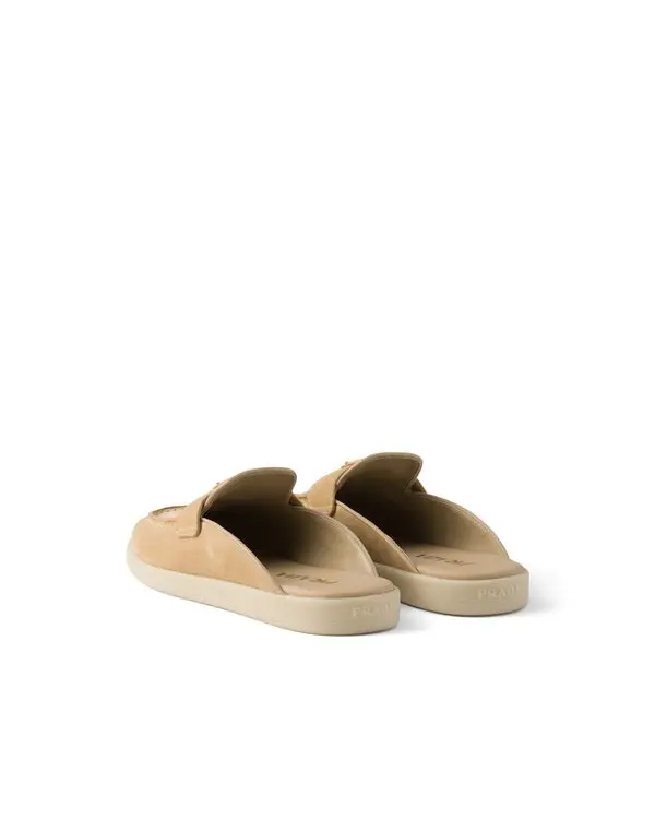 Prada Suede Mules