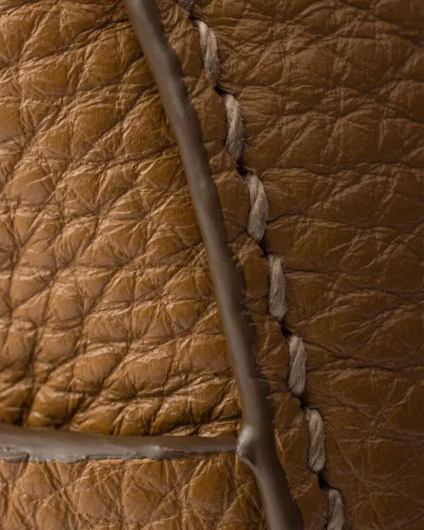 Prada Leather Shoulder Bag - Caramel