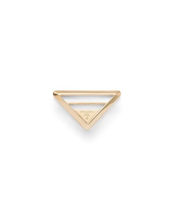 Prada Metal Scarf Ring