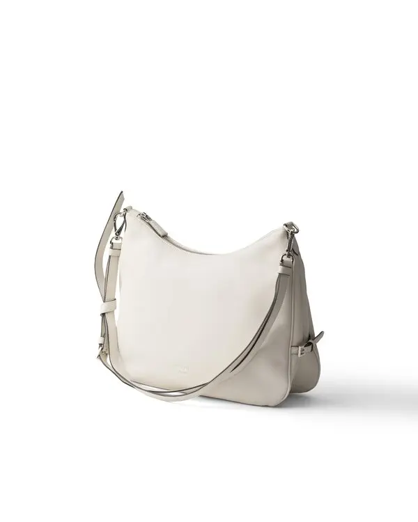 Prada Leather Shoulder Bag - White