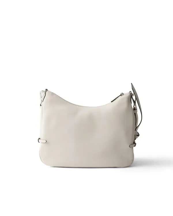 Prada Leather Shoulder Bag - White