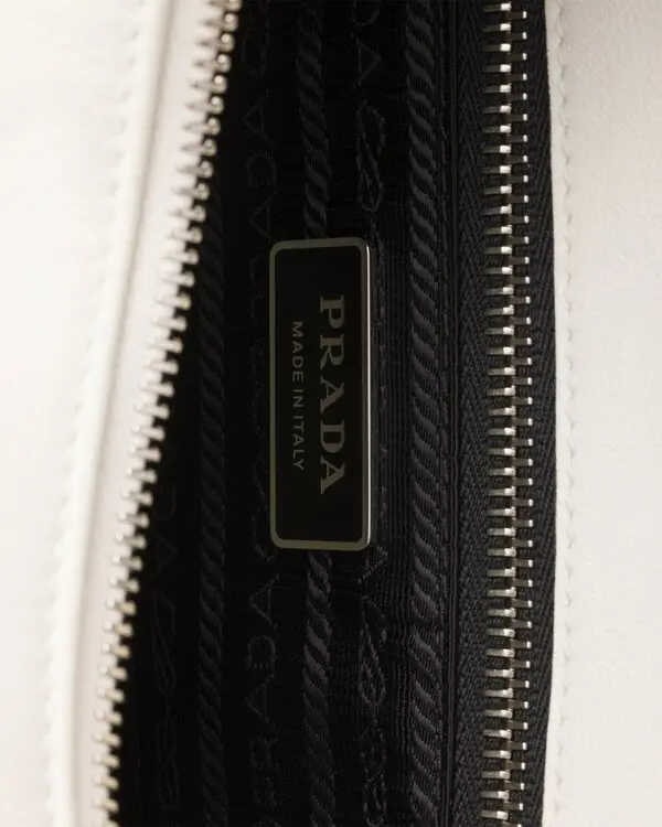 Prada Leather Shoulder Bag - White