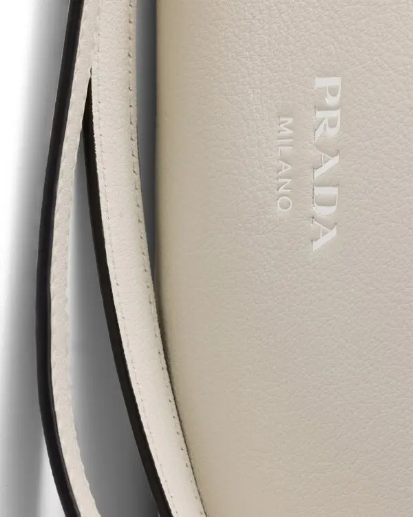 Prada Leather Shoulder Bag - White