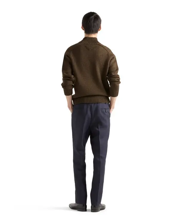 Prada Wool Turtleneck - Forest Green