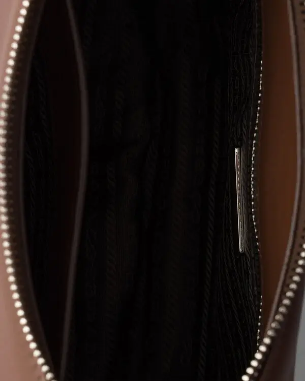 Prada Leather Shoulder Bag - Palisander