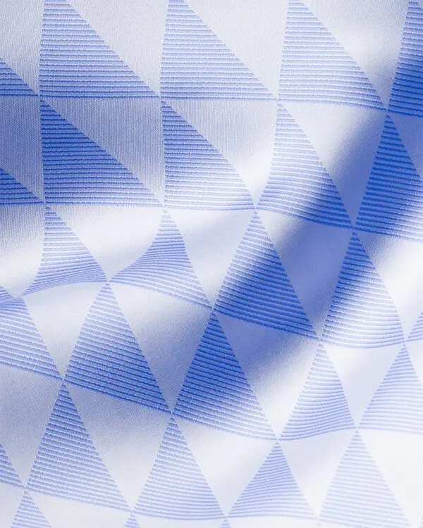 Prada Jacquard Silk Scarf 90 - Wave/white