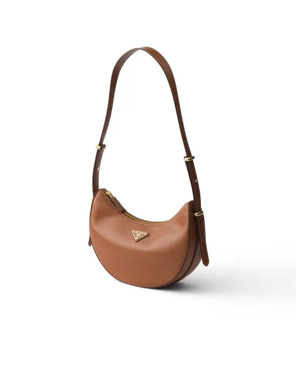 Prada Arqué Small Leather Shoulder Bag