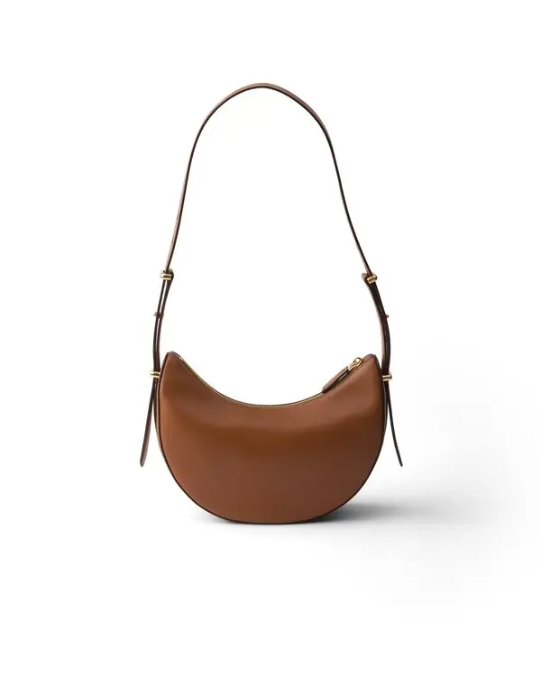 Prada Arqué Small Leather Shoulder Bag