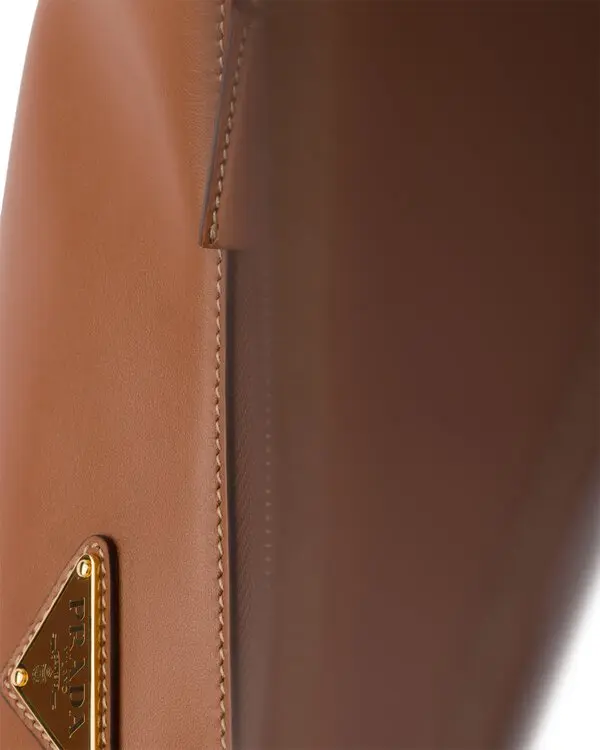 Prada Arqué Small Leather Shoulder Bag