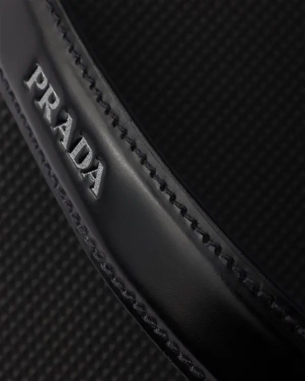 Prada Brushed Leather Flip-flops