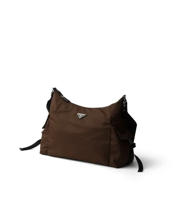 Prada Re-nylon And Leather Bag - Sienna
