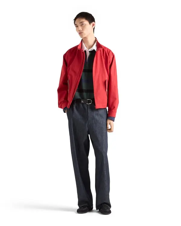 Prada Raw Denim Regular Fit Jeans