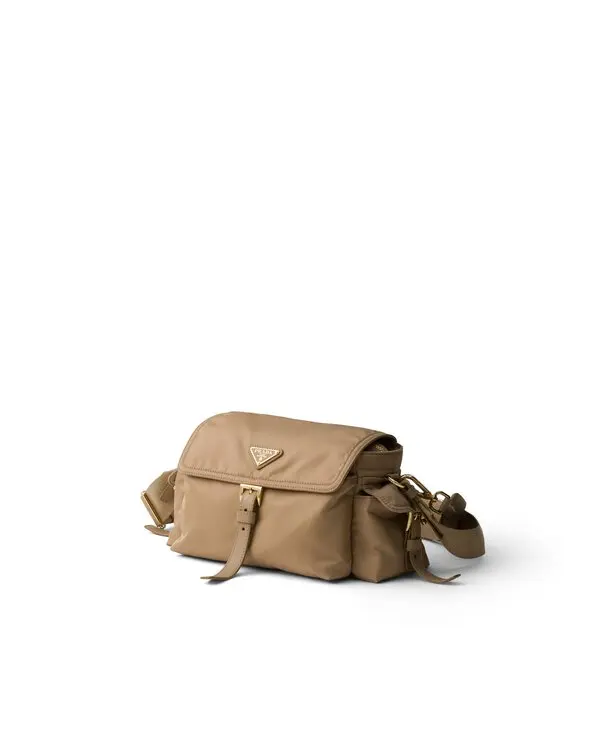 Prada Medium Re-nylon Shoulder Bag With Flap
