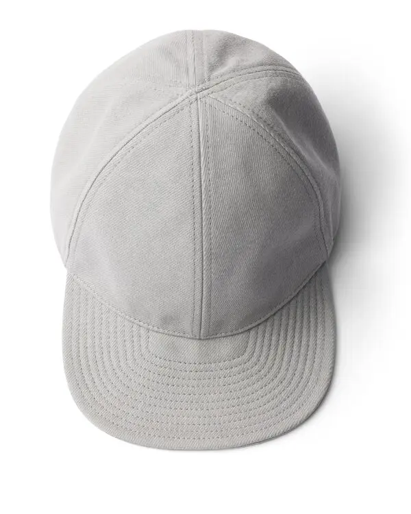 Prada Denim Baseball Cap - Gray
