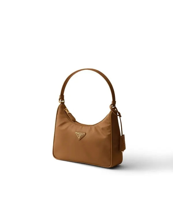 Prada Re-edition 2005 Re-nylon And Saffiano Mini Bag - Brandy