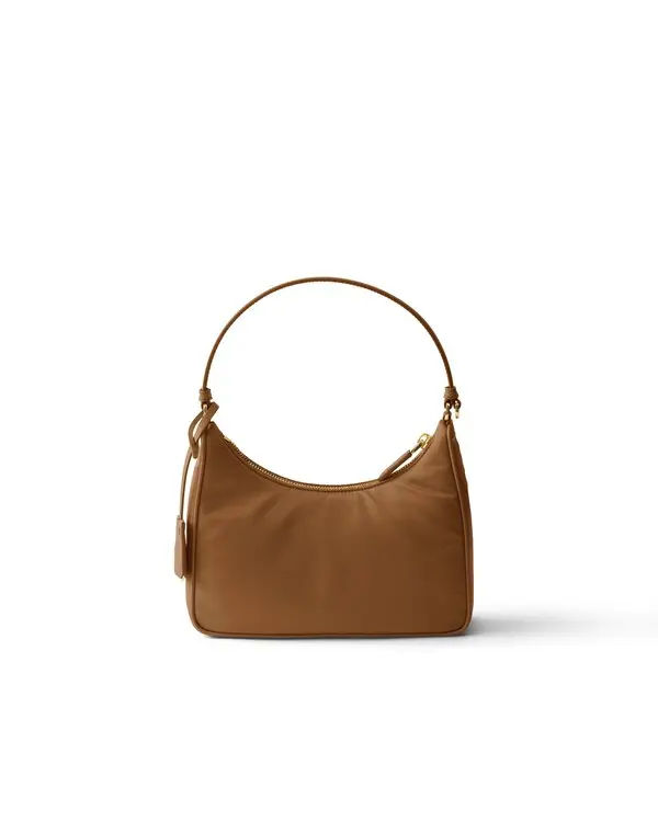 Prada Re-edition 2005 Re-nylon And Saffiano Mini Bag - Brandy