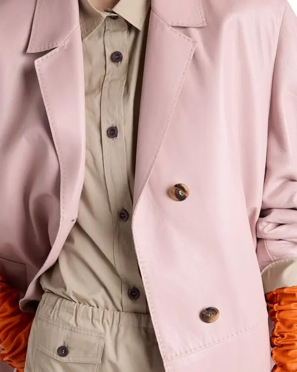 Prada Cotton Poplin Shirt - Limestone