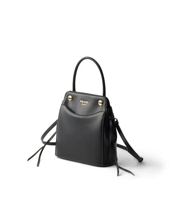 Prada Leather Handbag - Black