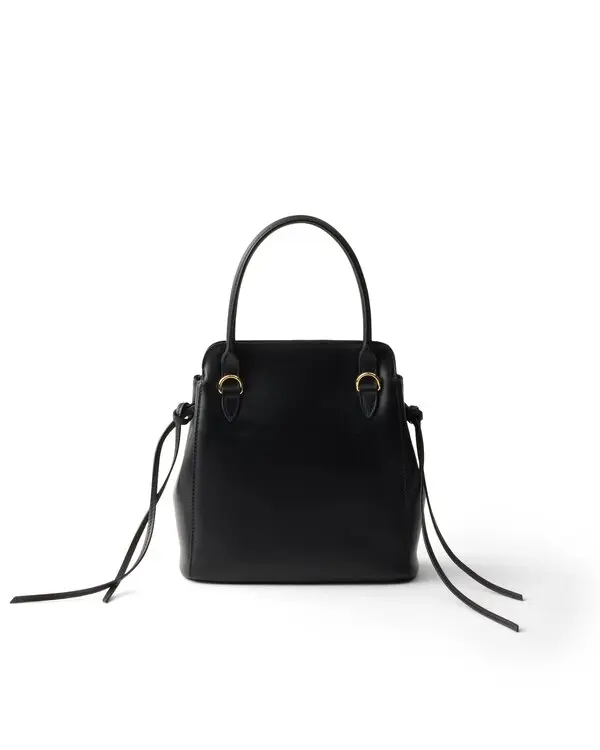 Prada Leather Handbag - Black