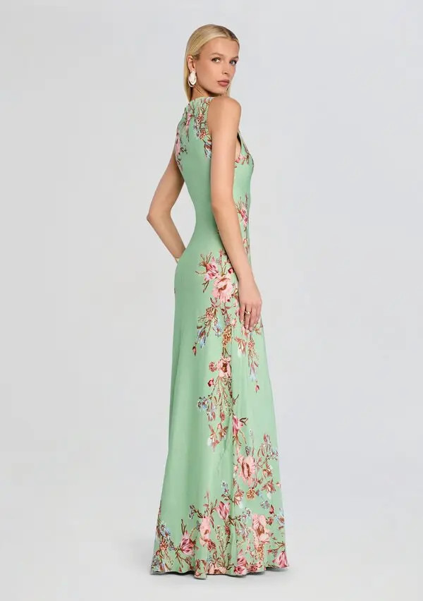 Hemant & Nandita Ezra Bias Maxi Dress