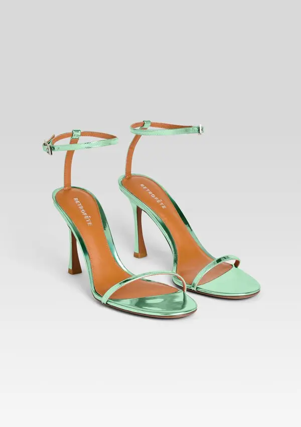 Retrofete Fowla Sandal - Metallic Mint