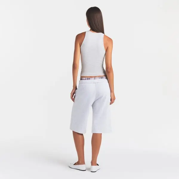 SKIMS Cotton Fleece Long Short