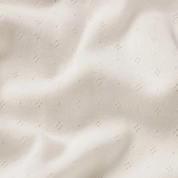 SKIMS Boatneck Heavy Pointelle Tee - Marble