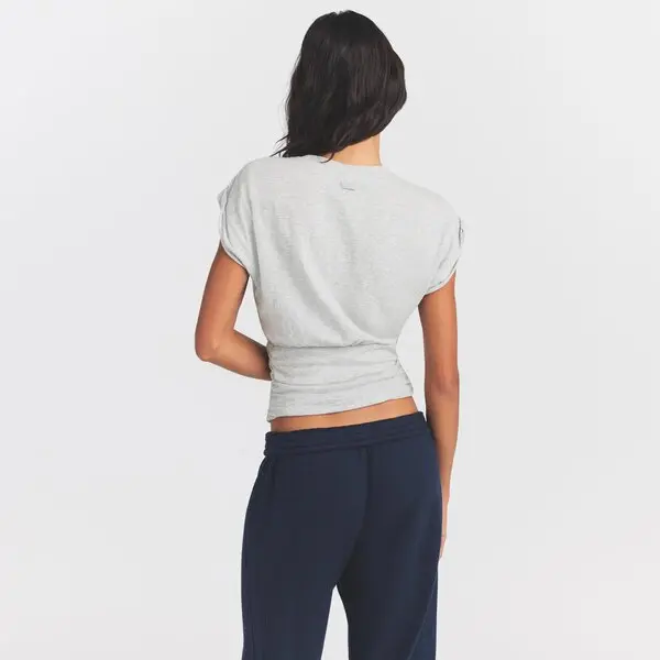 SKIMS Ruched Jersey T-shirt