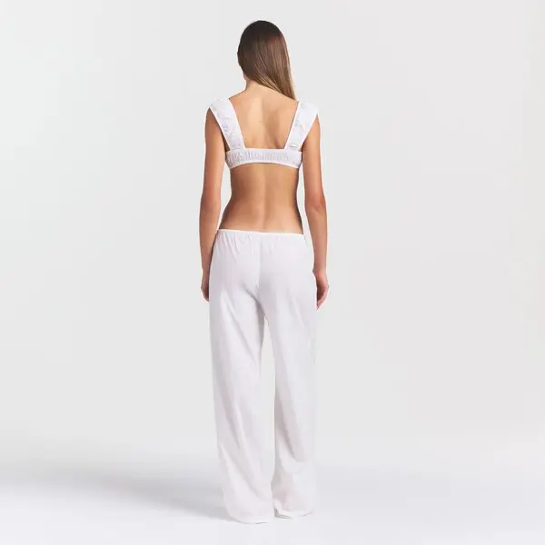 SKIMS Poplin Pant - Snow