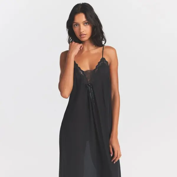 SKIMS Voile Sleep Long Dress