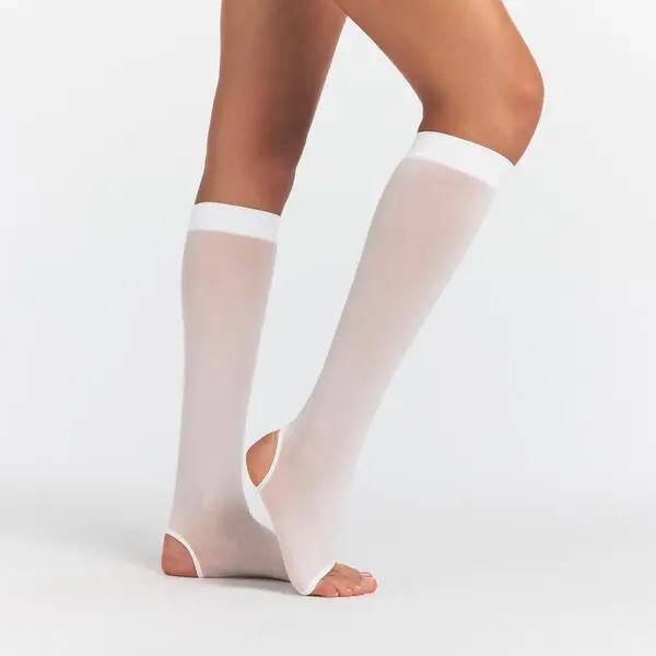 SKIMS Open Toe Knee High Stockings