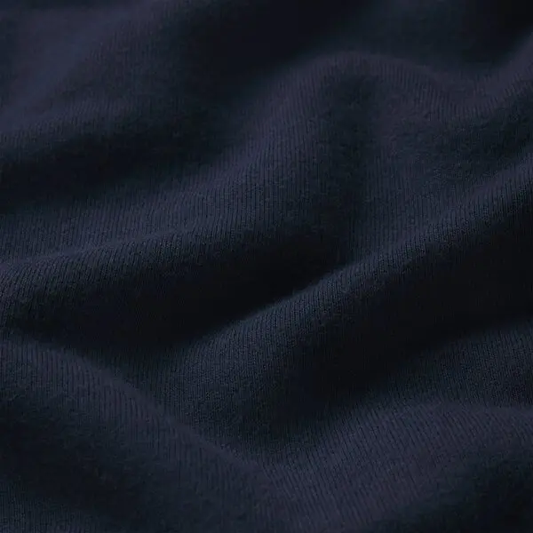 SKIMS Drapey French Terry Half Zip Pullover - Navy