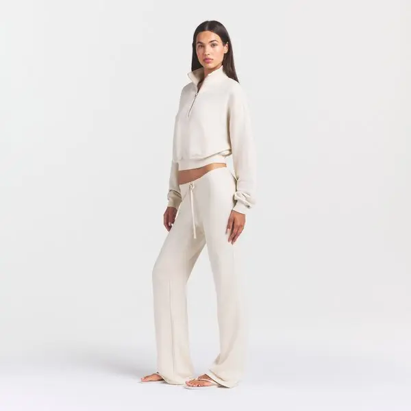SKIMS Drapey French Terry Straight Leg Pants