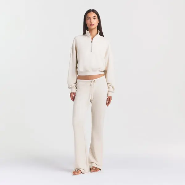 SKIMS Drapey French Terry Straight Leg Pants