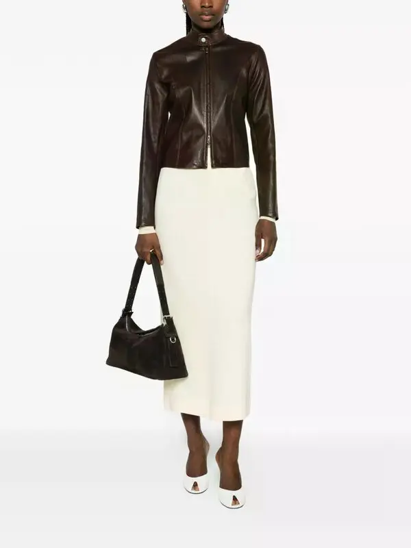 Wardrobe.NYC High-waisted Pencil Midi Skirt