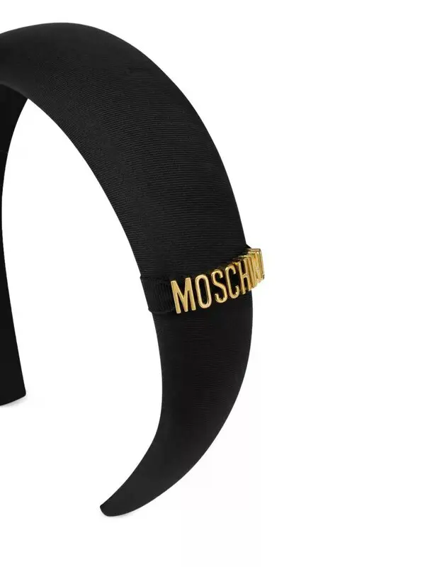 Moschino Plaque Headband